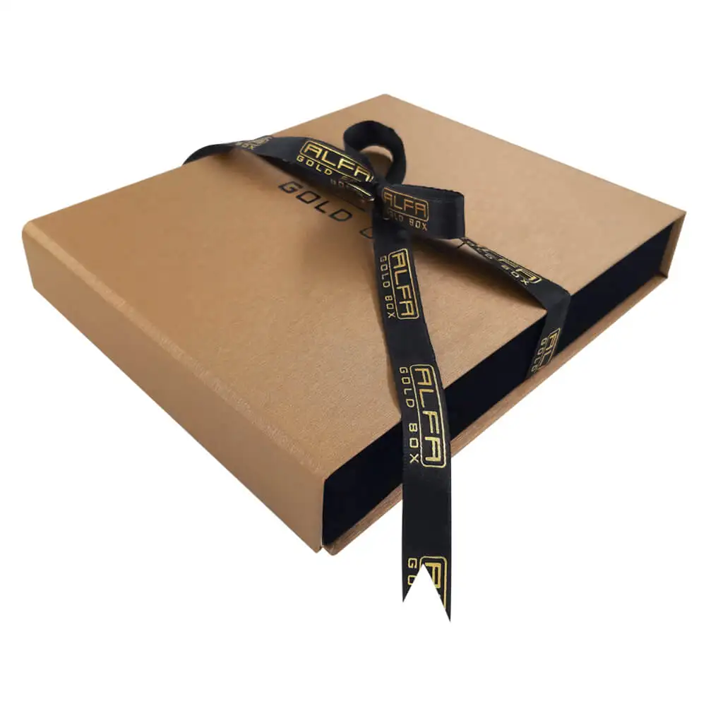 Krm13 Custom Logo Luxury Jewellery Boxes Leatherette Magnetic Large ...