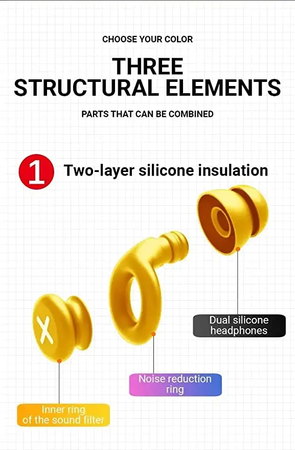 Wholesale Customize Logo Ear Plugs For Sleeping Noise Cancelling - Buy ...