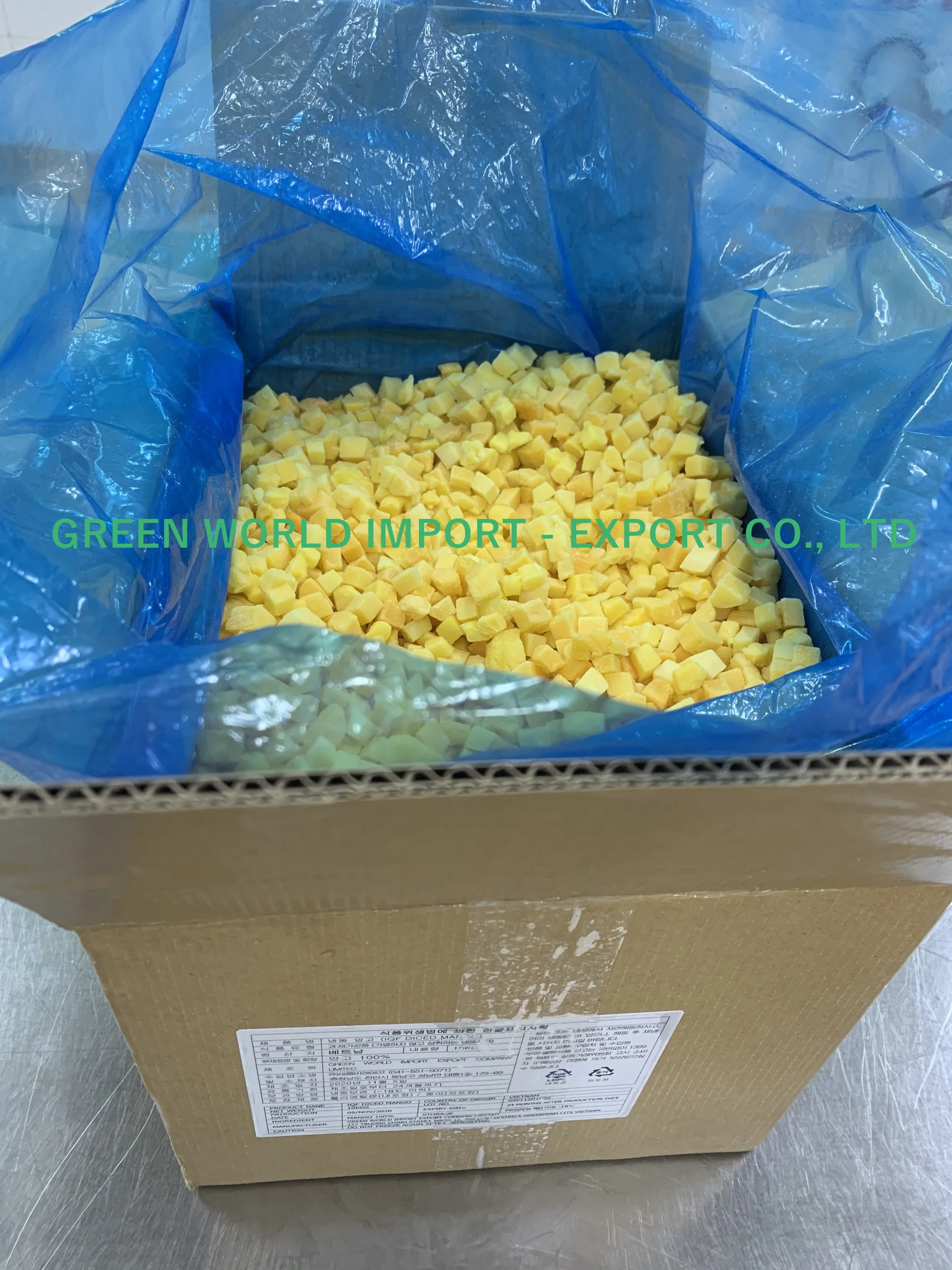 New 2023 Delicious Iqf Frozen Diced Mango/ Cube Frozen Mango From ...
