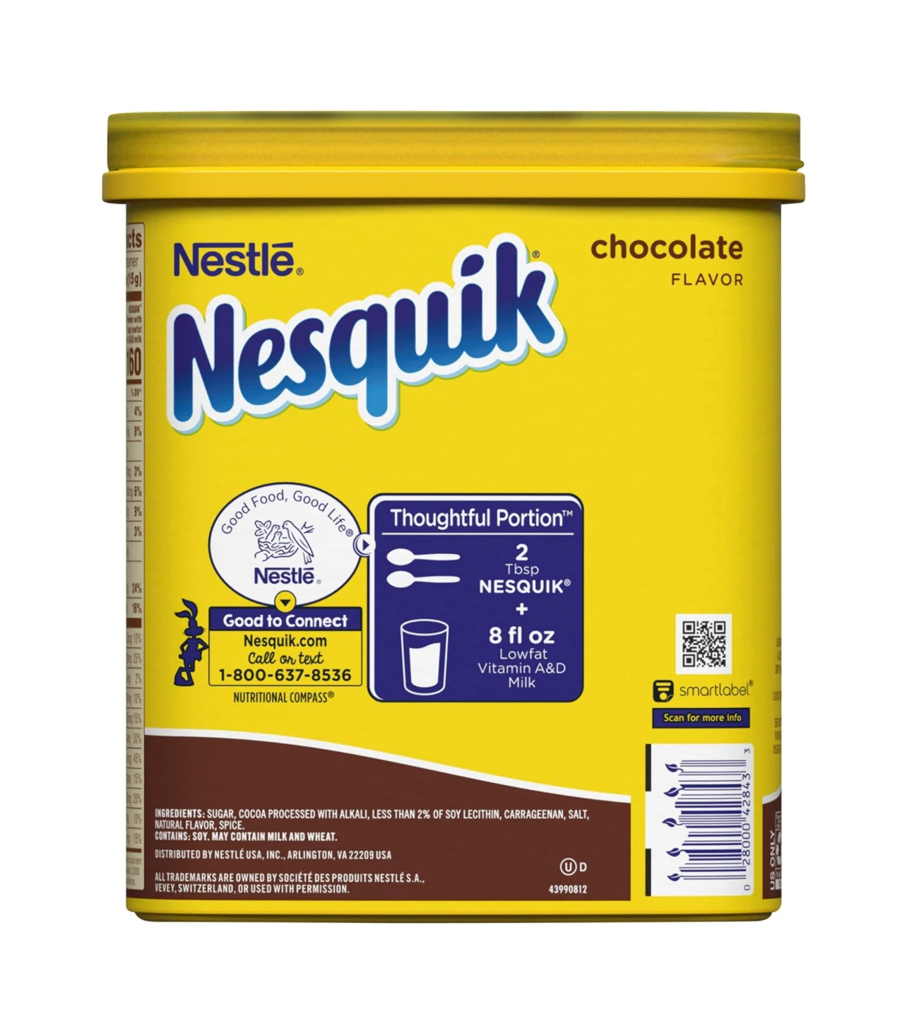 Nesquik Chocolate,Cocoa Powder By Nestle R,16 Oz. Tub | Chocolate Milk Powder Best Bulk Price ...