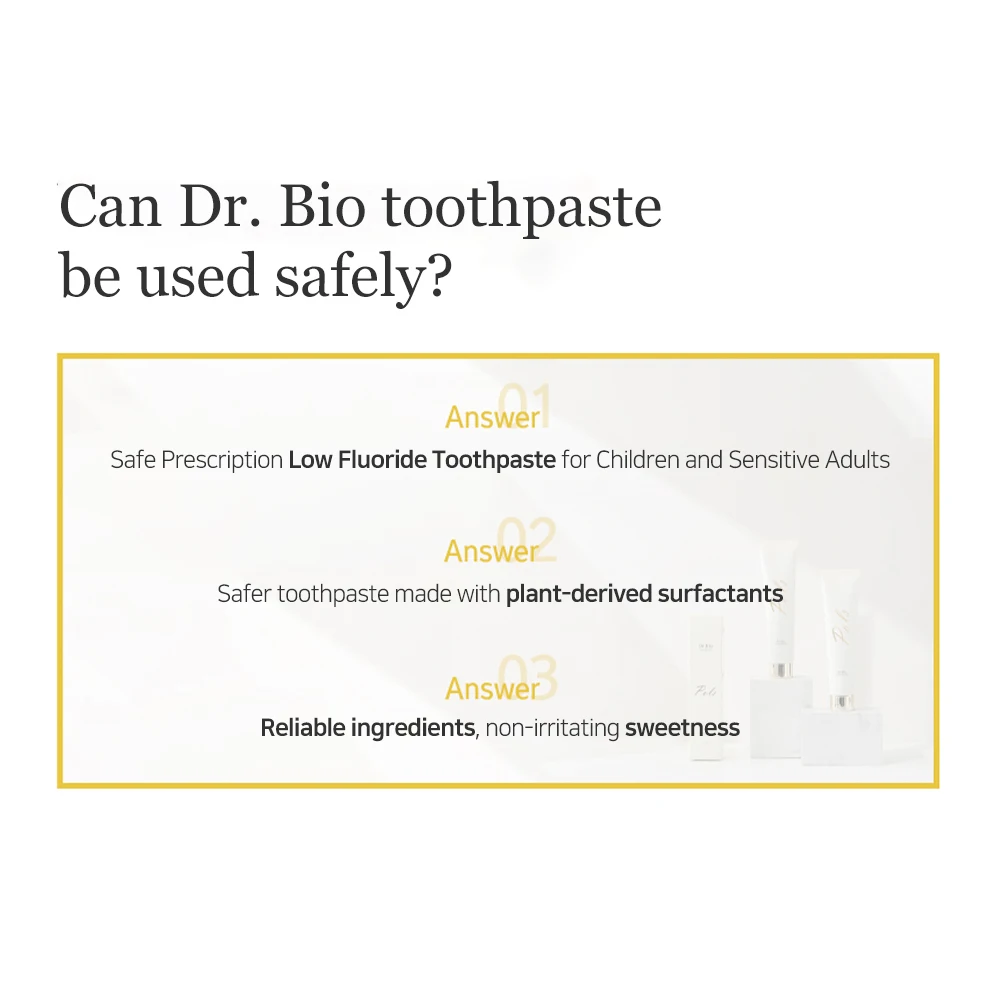 Dr. Bio Propolis Toothpaste- Made In Korea Cavity Prevention Gum Health ...