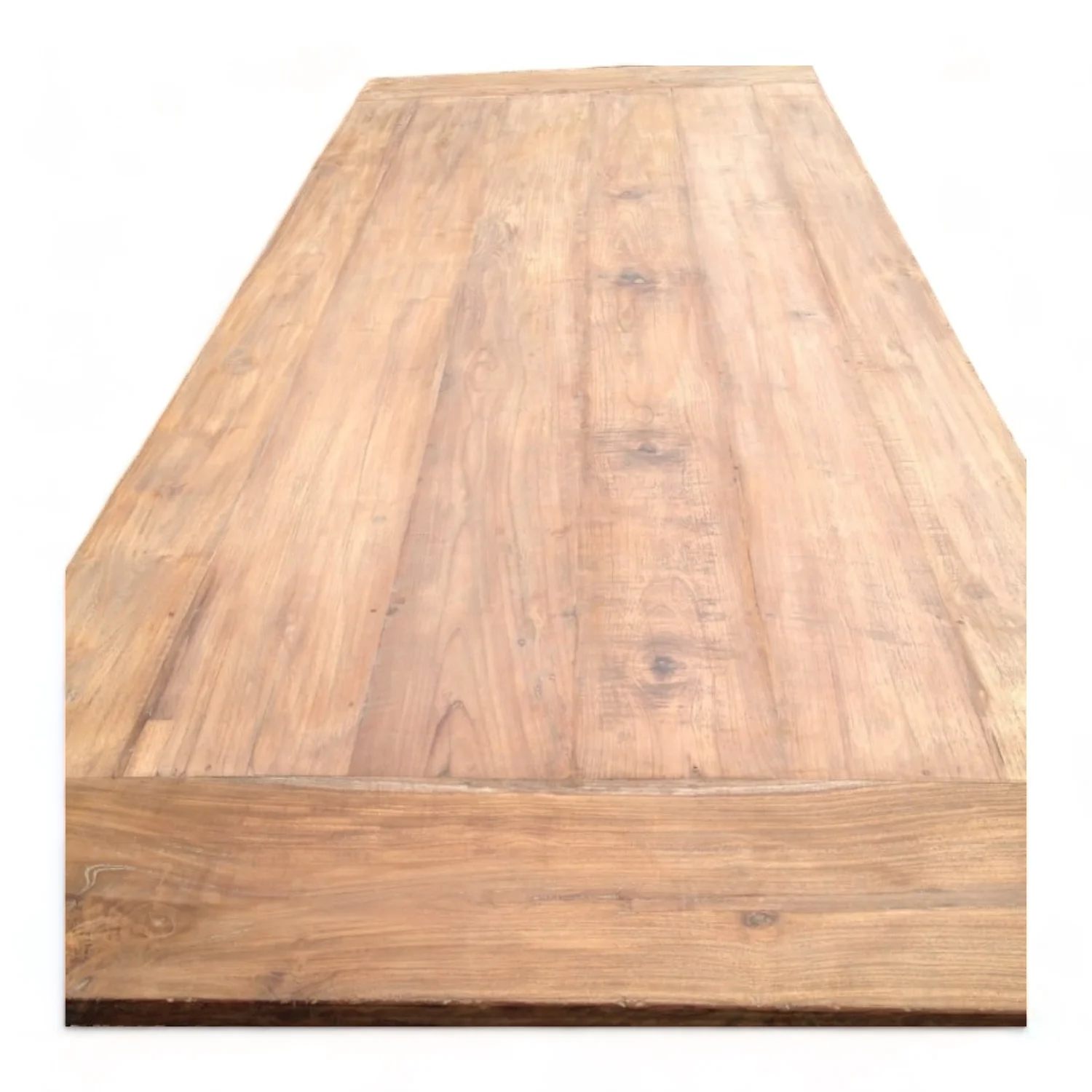 Contemporary Reclaimed Teak Wood Dining Table For Old Dining Room ...