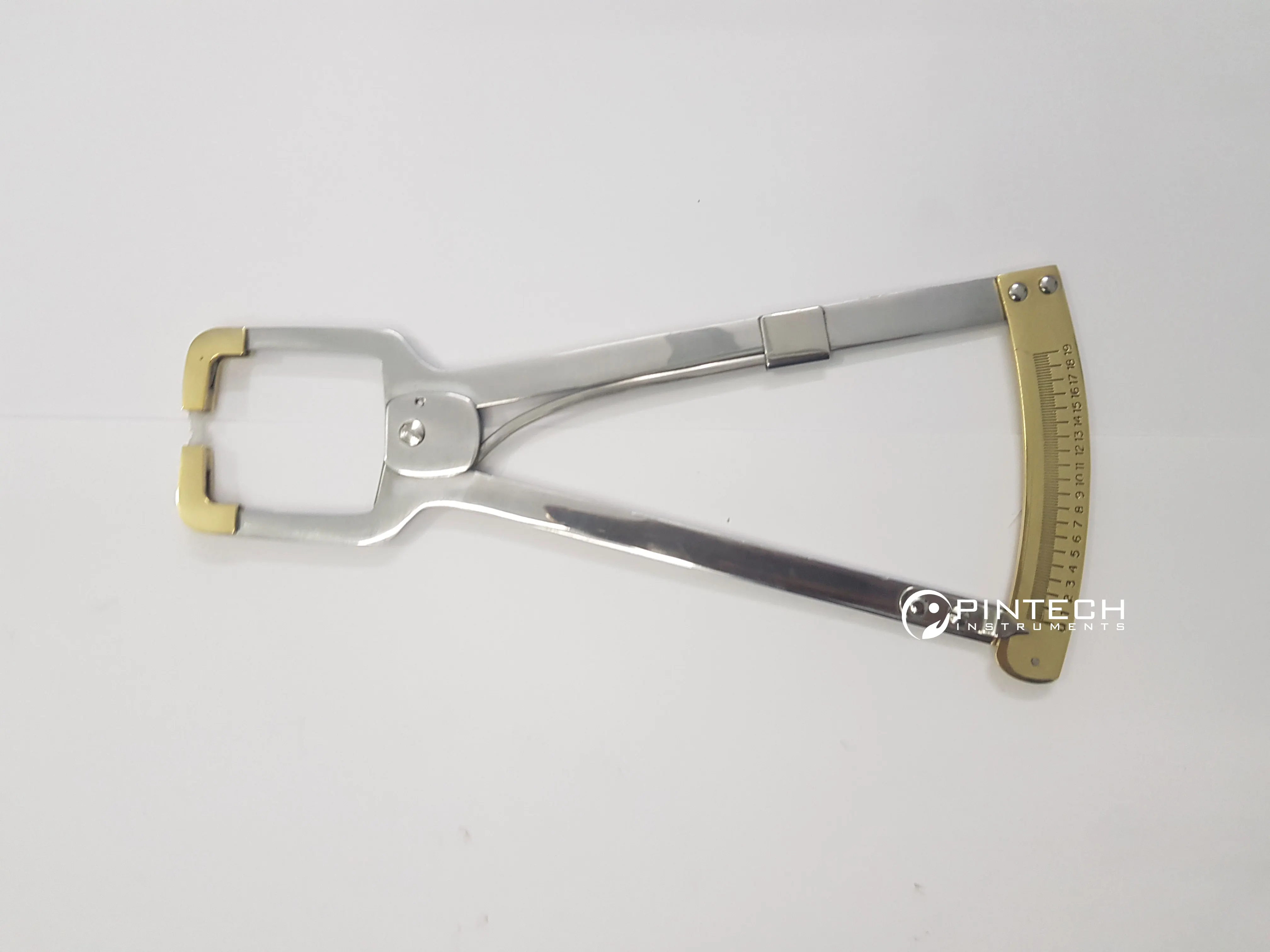 Wide Lens Thickness Caliper 0-19 Mm Brass Scale Stainless Steel Wide ...