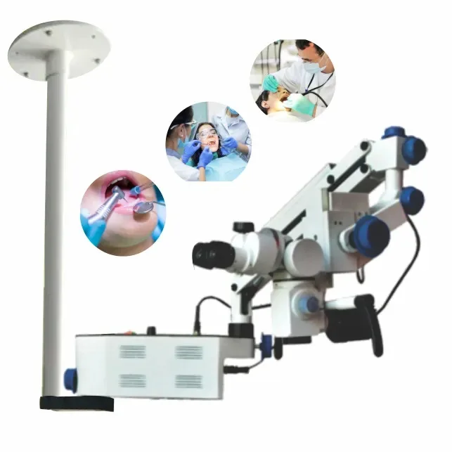 MARS INTERNATIONAL MANUFACTURE OPERATING DENTAL MICROSCOPE, FIVE STEPS ...