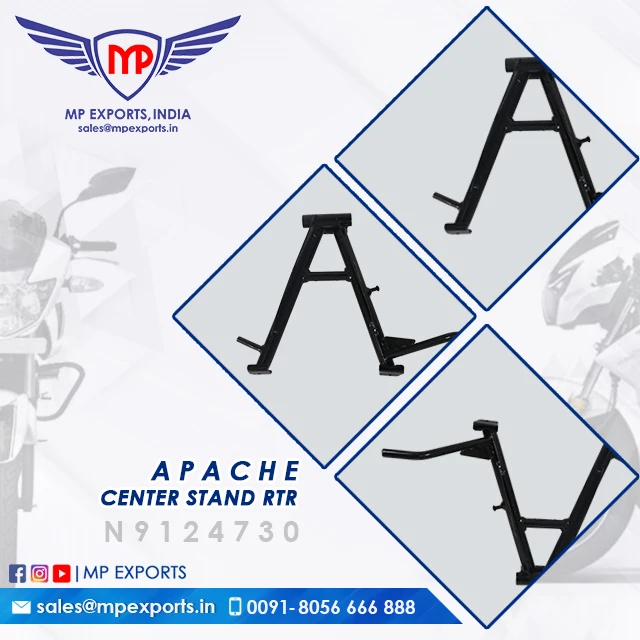 Genuine Quality Center Stand for TVS Apache RTR 2W Spares Available for ...