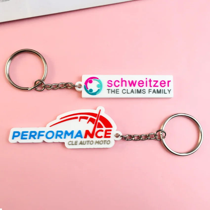 Customized Keychains - Promotional 2D and 3D Rubber Gifts