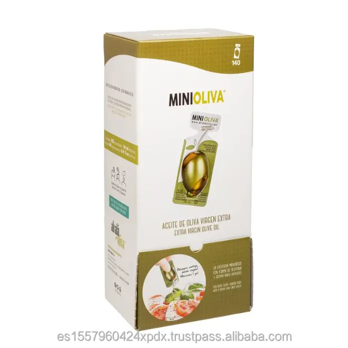 Extra Virgin Olive Oil Minioliva 140 Single-serves X 14ml (carton ...