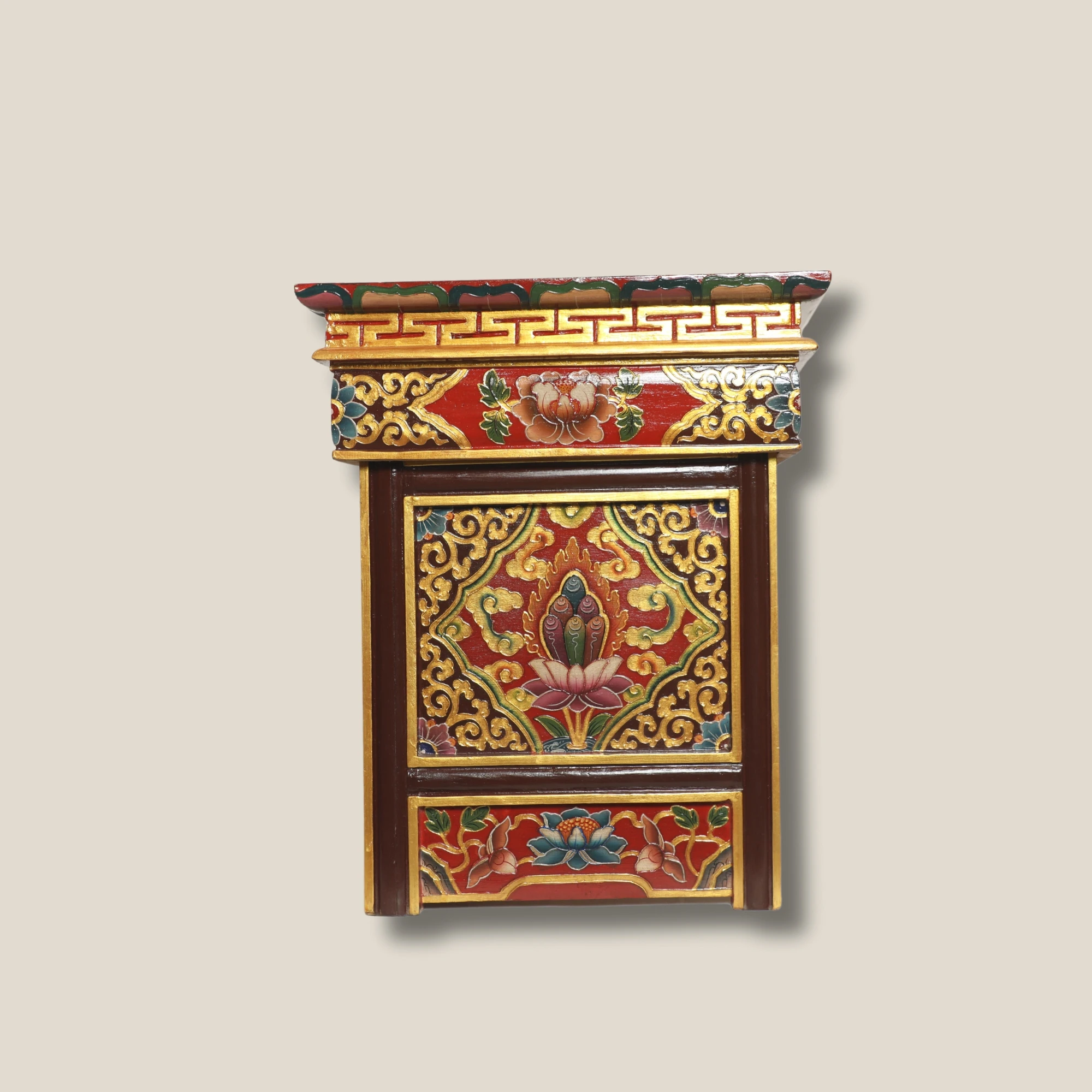 Tibetan Hand-painted Traditional Foldable Table Handmade Foldable ...
