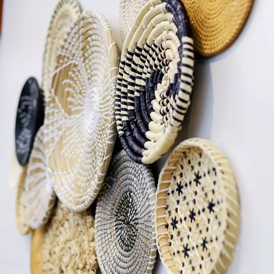 Nordic Jute Wall Decor Art Hand Woven Interior Decoration Wall Hanging ...