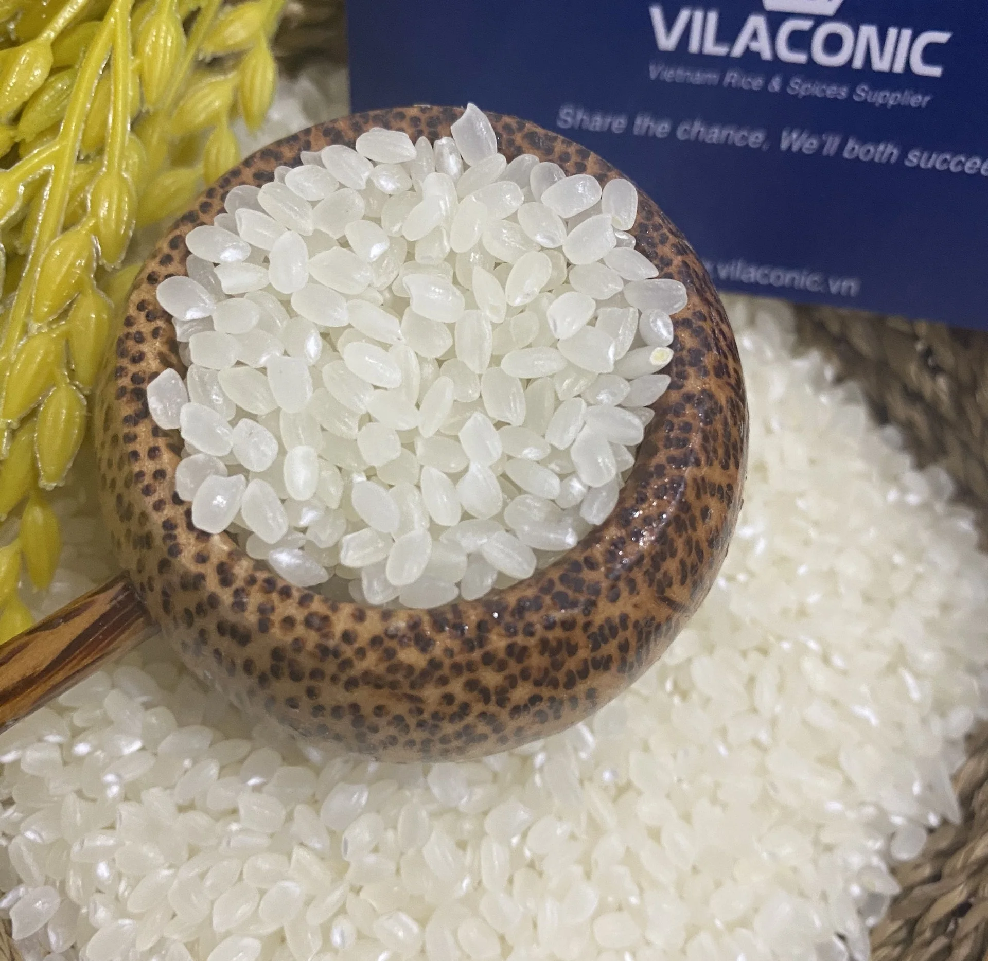 Vietnam Japonica/sushi Rice Short Round Rice 5% Broken For Egyptian - 5% 10% 15% Calrose Rice ...