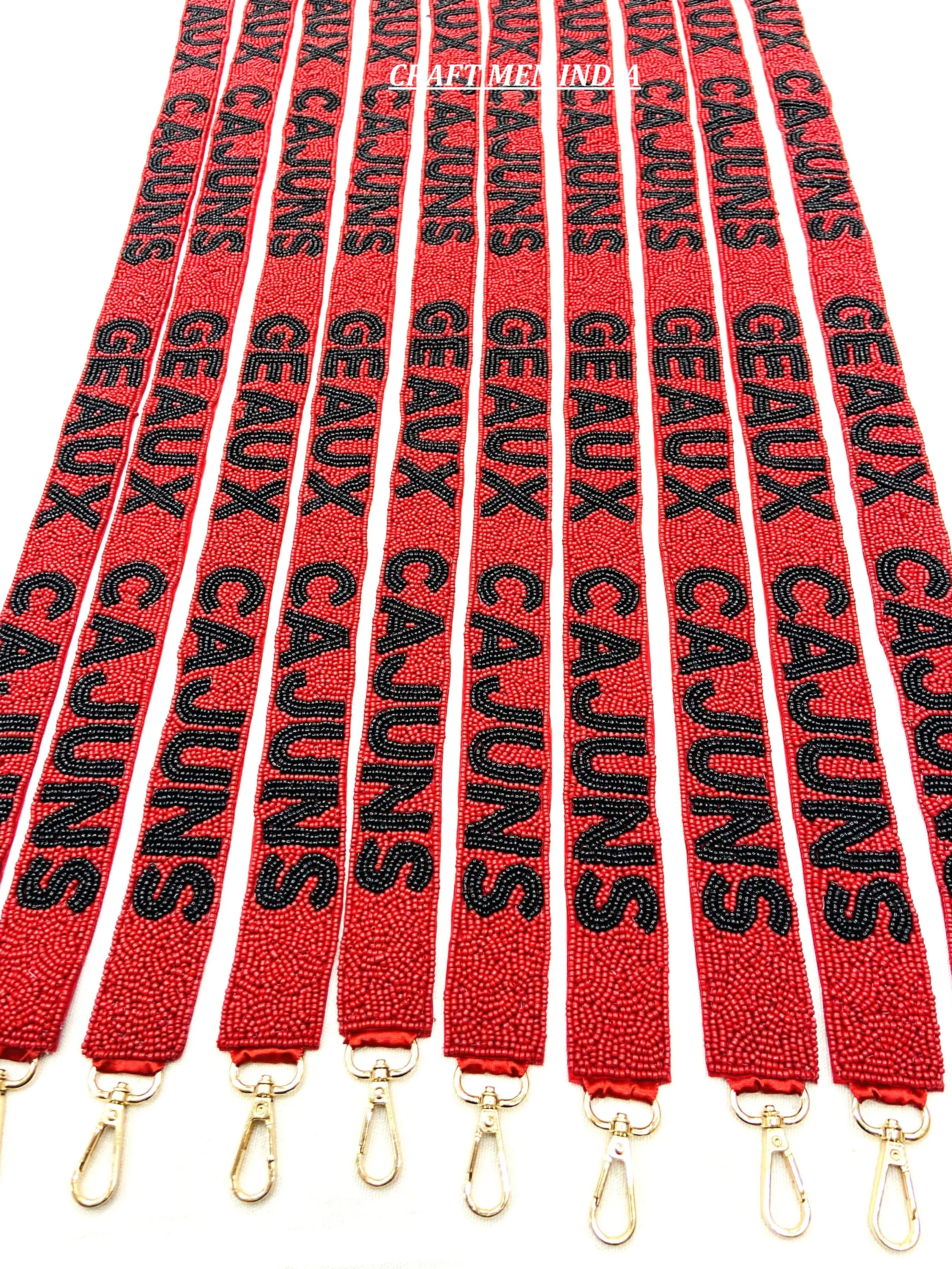 Latest 2024 Handmade Beaded Adjustable Straps For Women Handbag Beaded ...