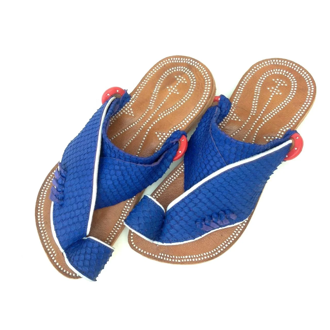 Saudi Sandals Handmade Leather Traditional Slippers Men Women Flip ...