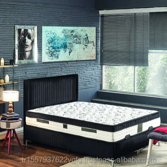 Shop Our Kingsize Bed Base Mattress Headboard Set from Turkey