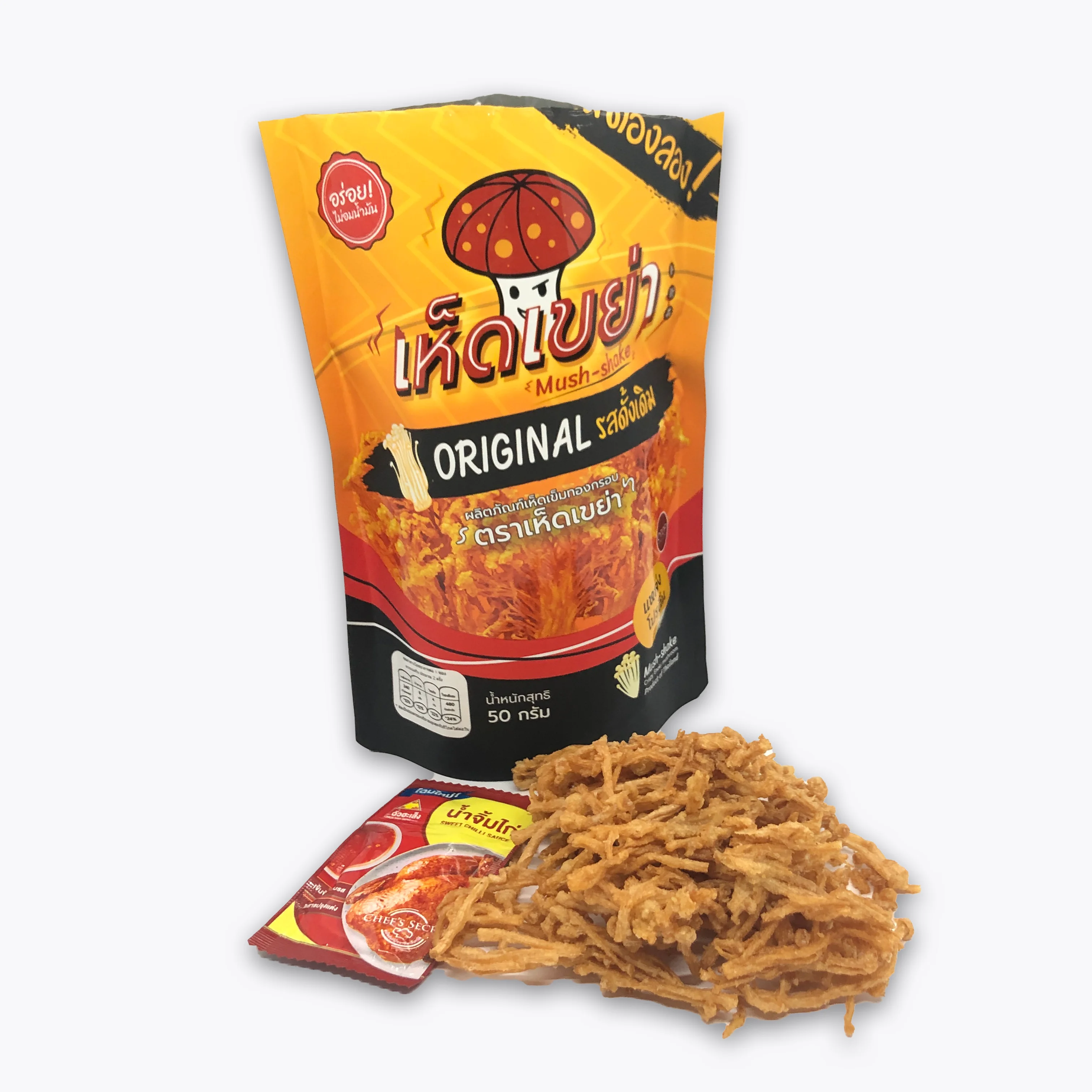 Crispy Enoki Mushroom Original Flavor Snacks Wholesale Premium Enoki ...