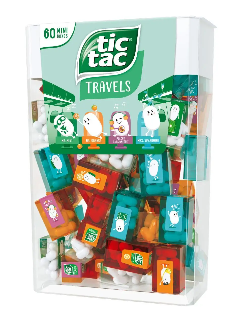 Tic Tac Sweet Mints-orange- 98g Bottle Packs- 4 Count Bulk Candy Mints ...
