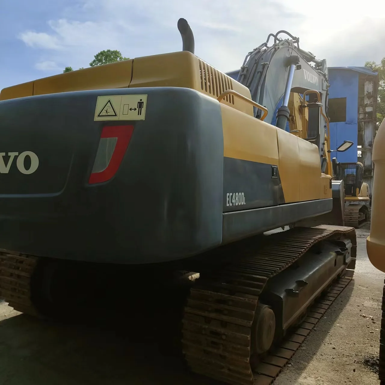 Used Heavy-duty Machinery Volvo Ec480dl Crawler Excavator With Strong ...