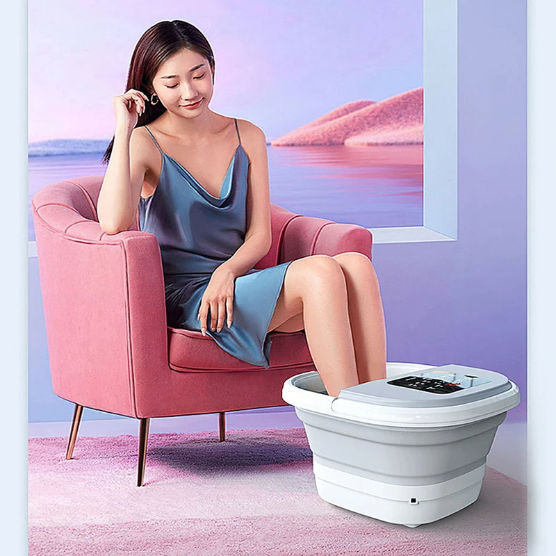 Automatic Massage Foot Bath Tub Electric Heating Foot Bath Constant ...