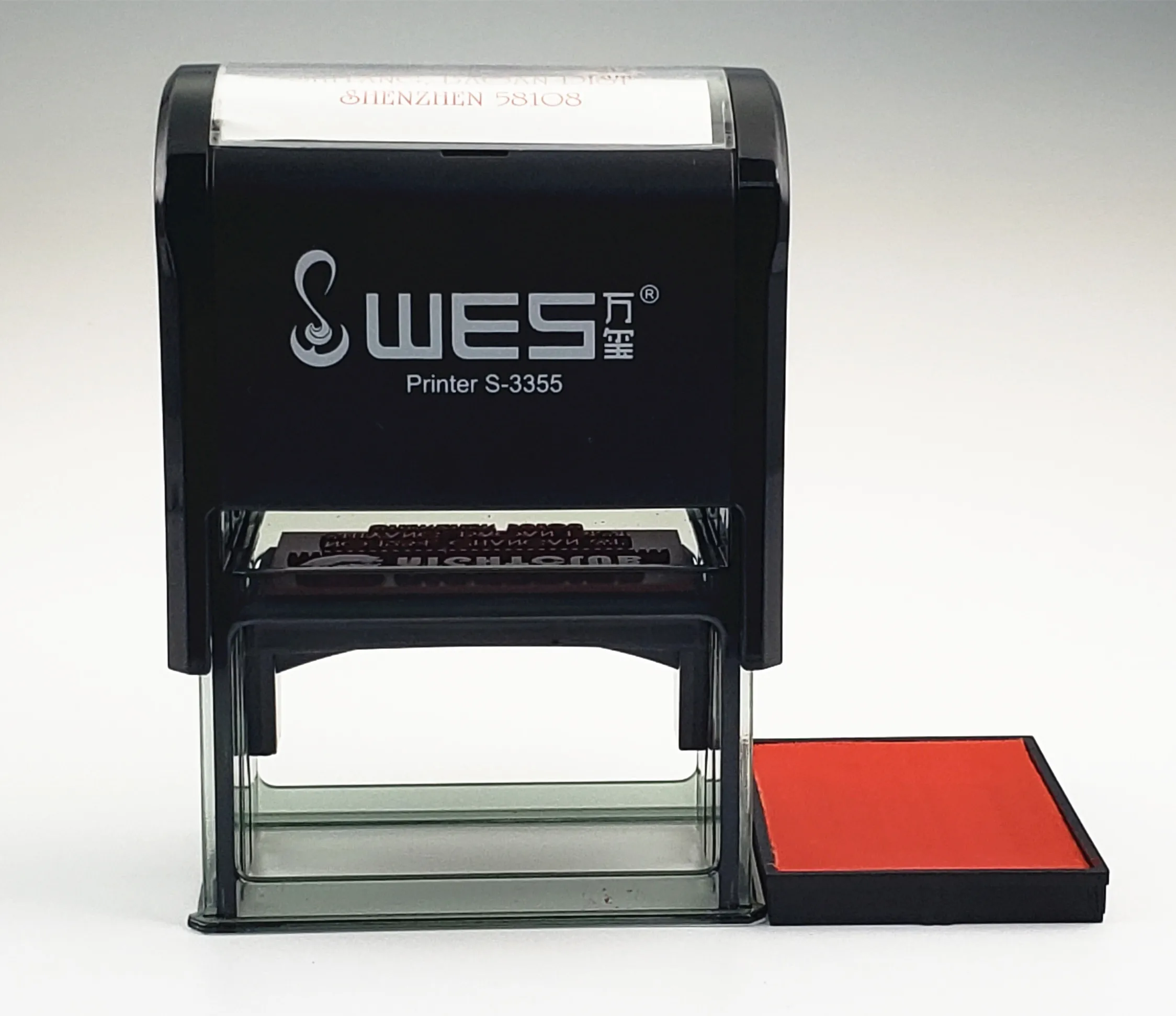S-3355 Self Inking Teacher Stamp Wanxi Pc Business Custom Flash Packing ...