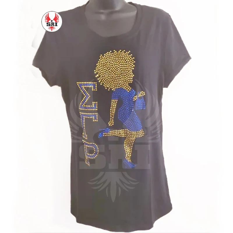 Sigma Gamma Rho Sorority Embroidery Women T-shirt | Sgrho Sorority ...