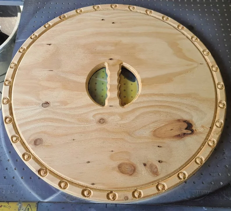 Wooden Norse Viking Shield Parts . Free Usa Shipping Make Your Own Die ...