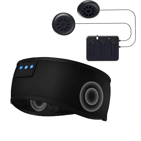 Wireless Sleeping Headphones Sports Headband Elastic Music Headset ...