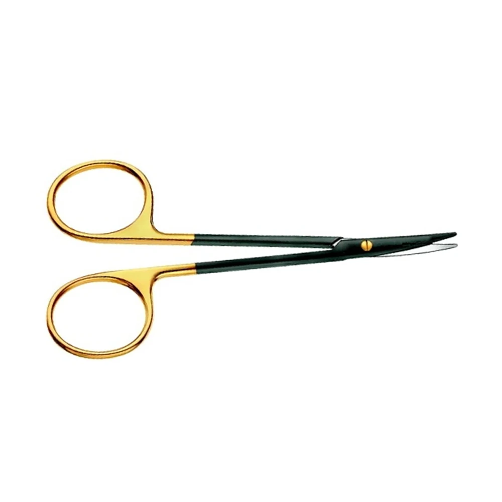 Strabismus Dissecting Scissors Blunt And Curved 4 1/2 Inch High Quality ...