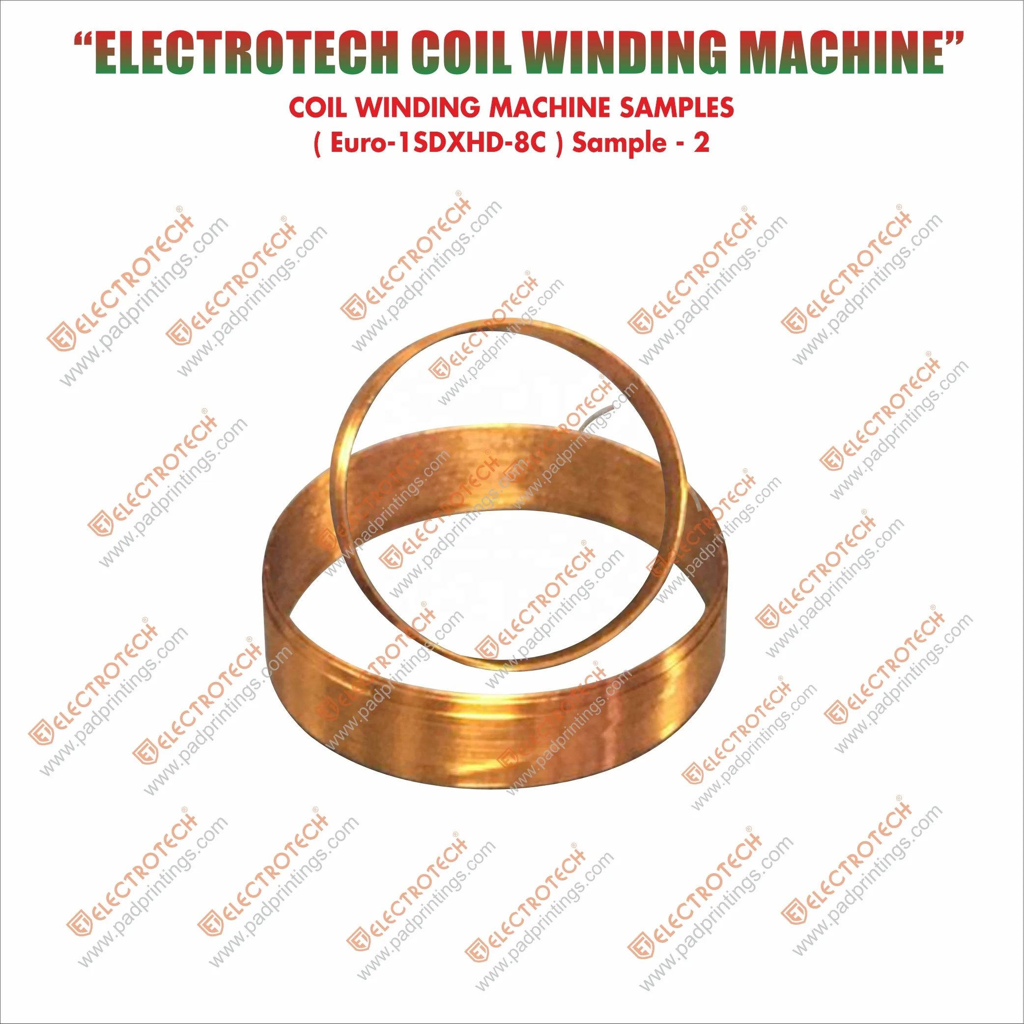 Cnc Copper Wire Coil Winding Machine For Motor Field Coil Heavy ...