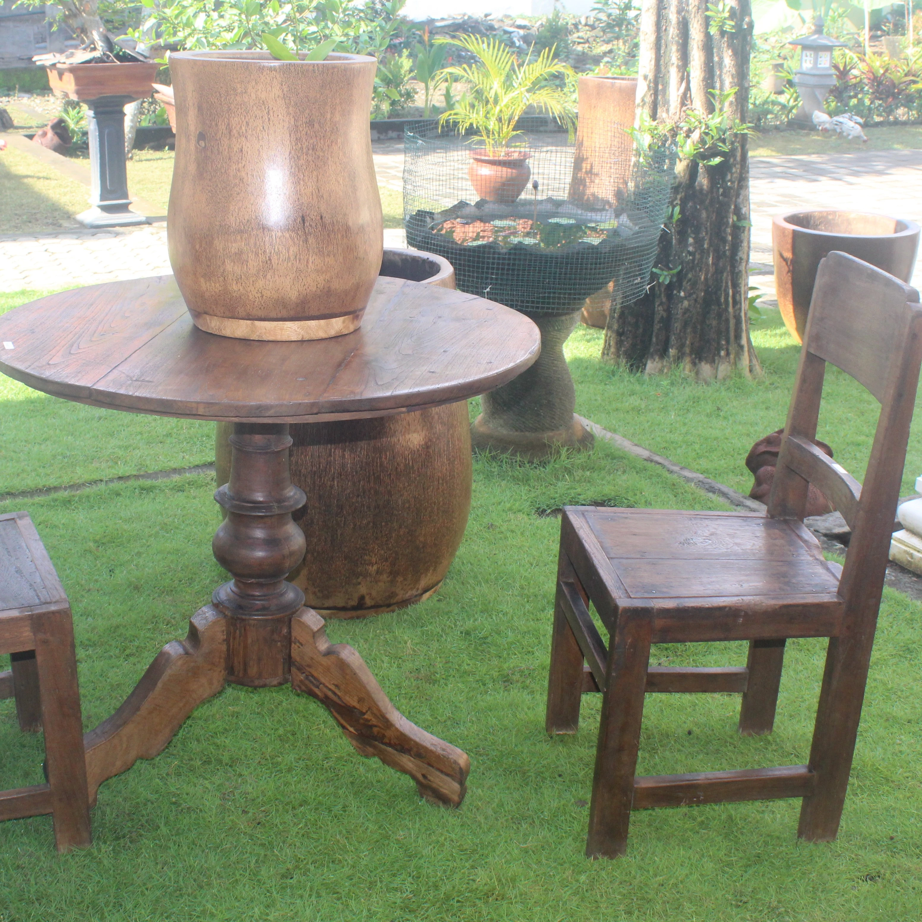 Giant Palm Pot Original from Bali Indonesia - Customizable
