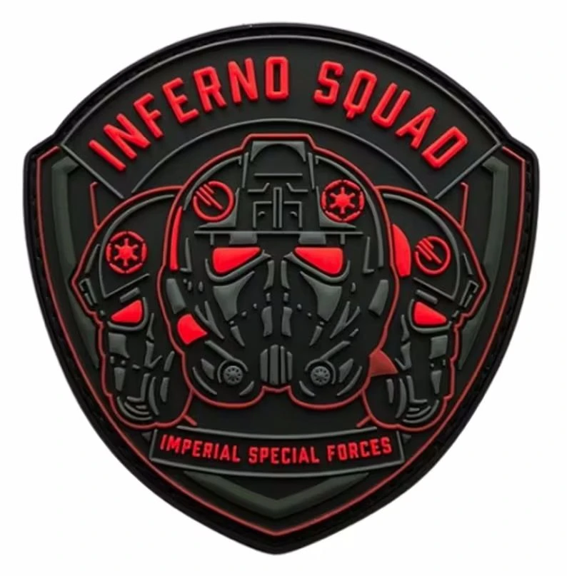 Top Quality 2024 Pvc 2d,3d Rubber Custom Logo Pvc Patch Embossed High ...