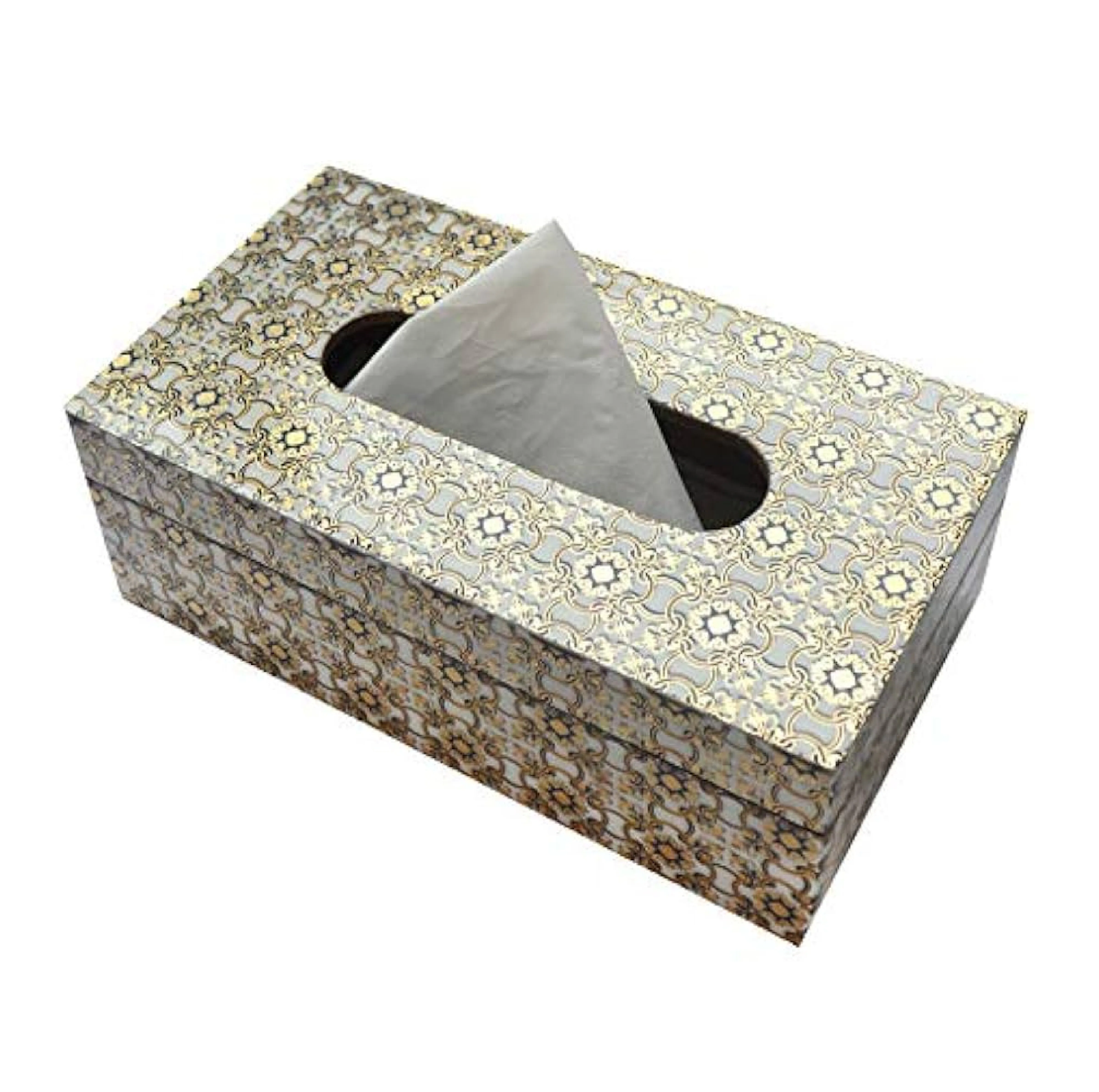 Beautiful Sticker Finished Tissue Box Decorative Meal Napkin Box Large ...