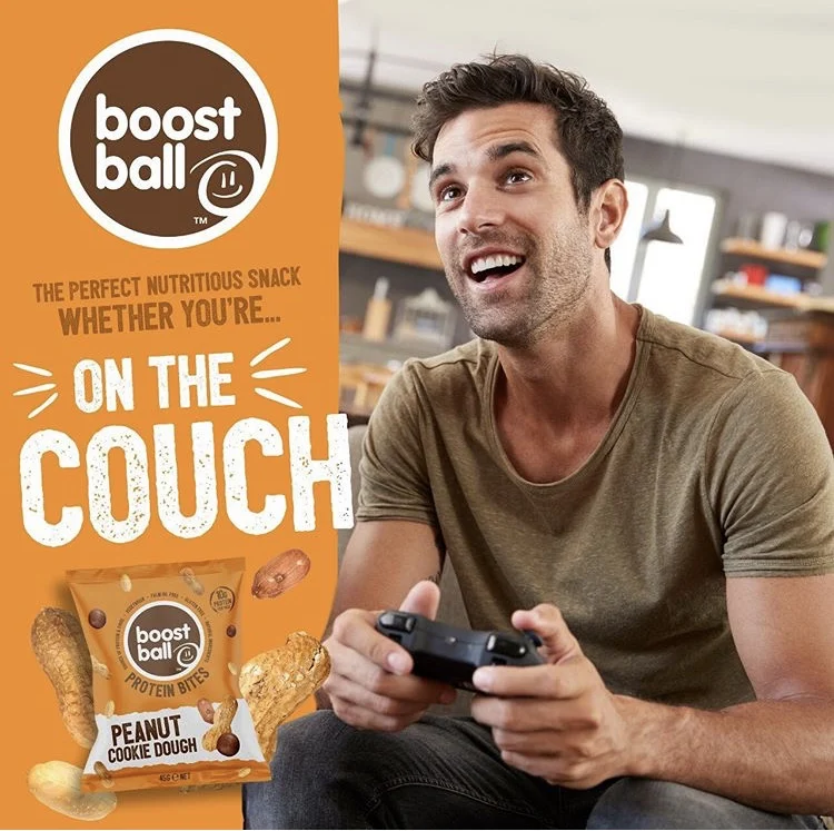 Boostball - Keto Snacks - Protein Bites Peanut Butter Cookie Dough ...