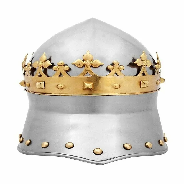 King Richard Crown Helmet | Medieval Monarch Knight King Richard ...