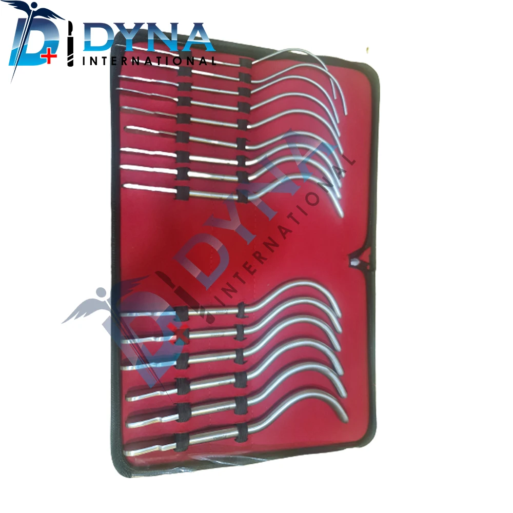 Guyon Urinary Instruments Kit - 15 Pieces Gynecology Tools