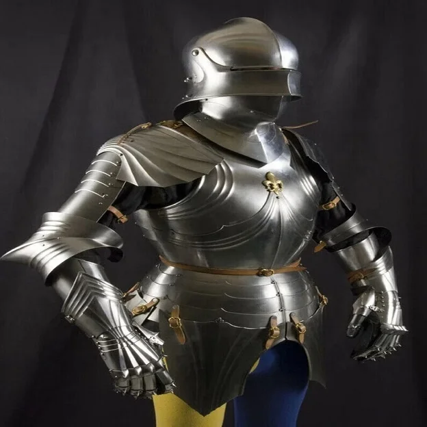 Full Body Templar Armor - Medieval Warrior Suit 6ft Height