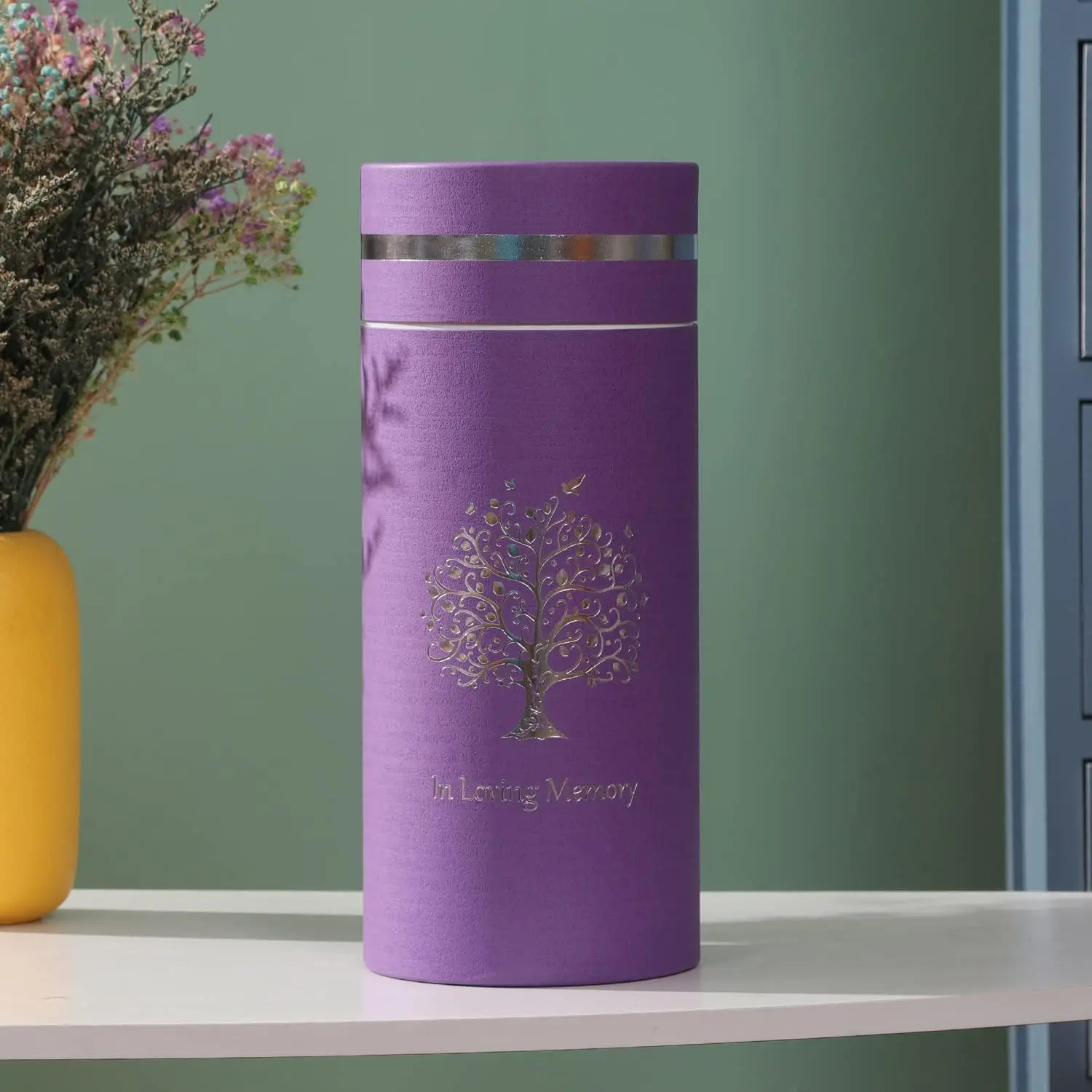 Tree Of Life Eco Scattering Urn Biodegradable Scatter Tube For Ashes ...