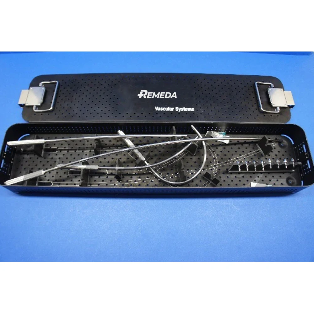 REMEDA Vascular Graft Tunneler Set with Sterilization Tray