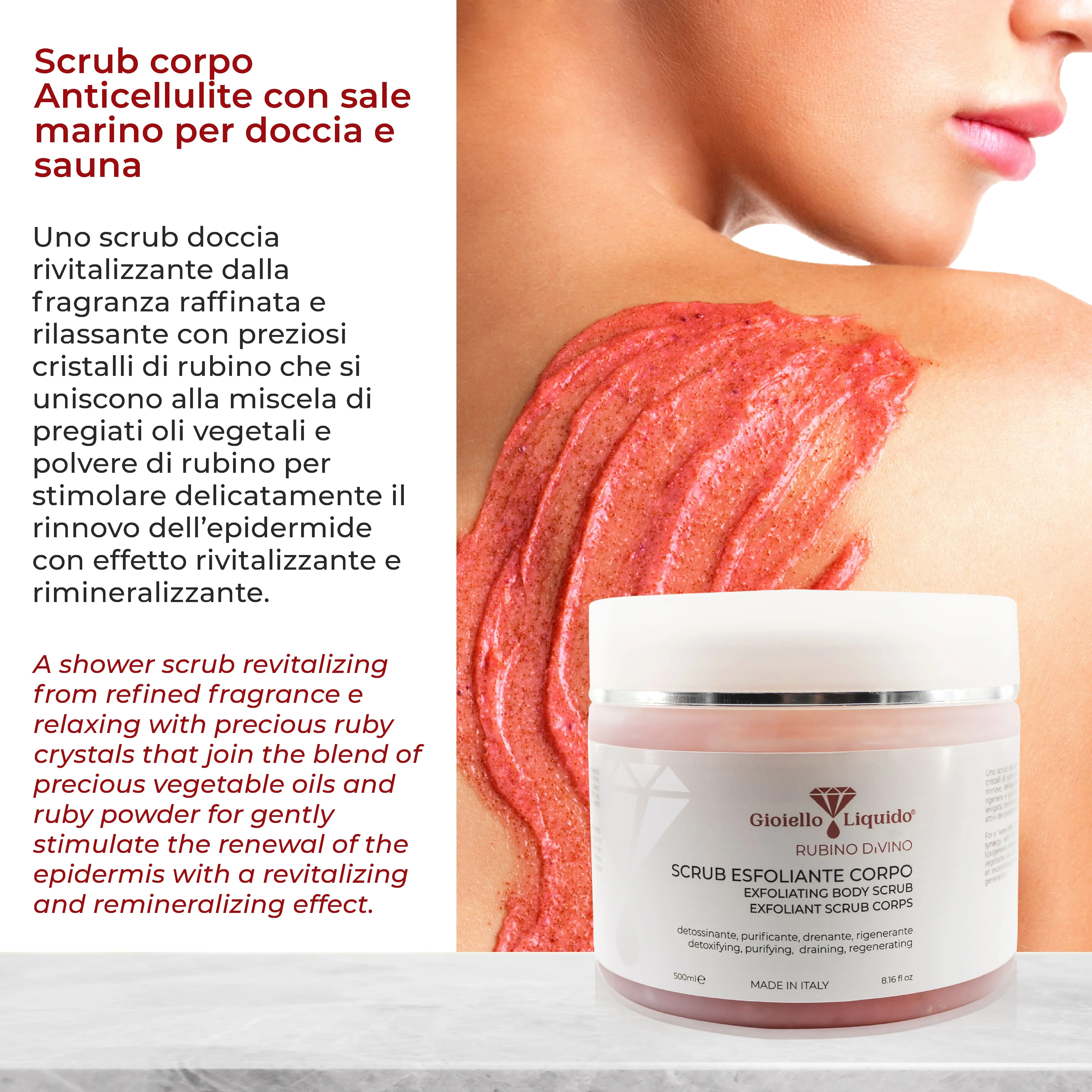 Top Quality Made In Italy Rare Beauty Skincare Exfoliant Body Scrub ...