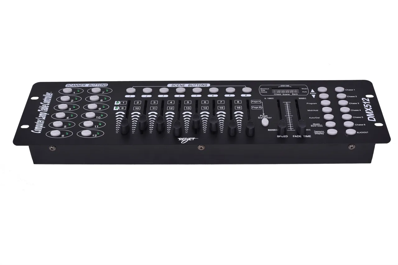 192 Channel DMX Lighting Console for Stage Lighting Dj Console/MA2 DMX ...