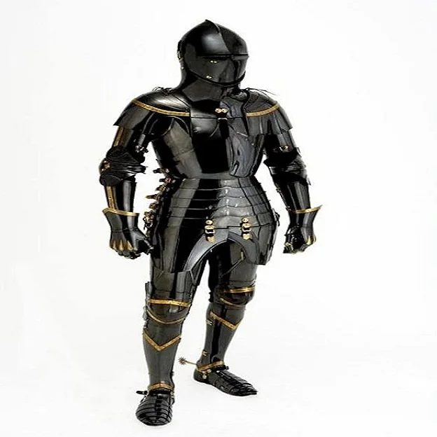 Medieval Body Armor For Role Play Halloween Crusader Combat Knight Full ...
