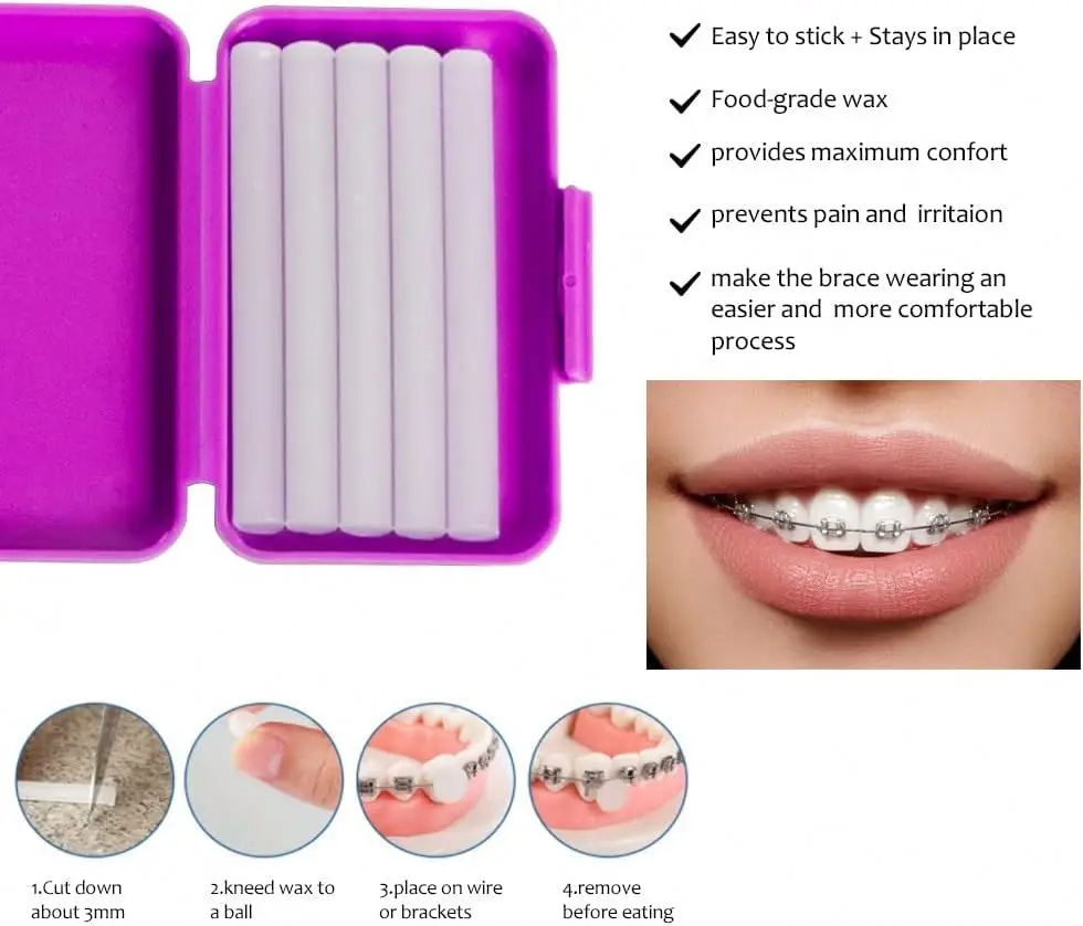 Travel Tool Orthodontic Patient Kit Dental Ortho Oral Care Hygiene Kits ...