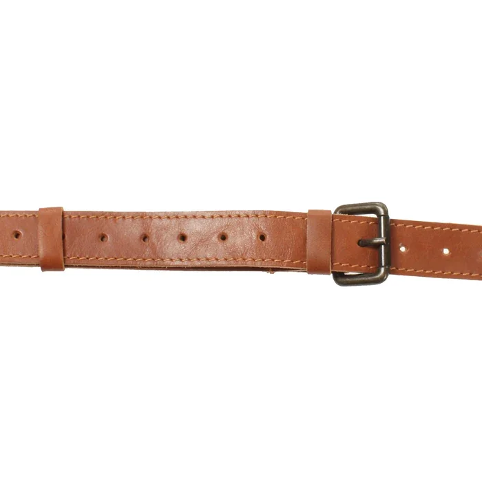 Classic Designed Buff Tan Leather Shoulder Bag Having Inner And ...