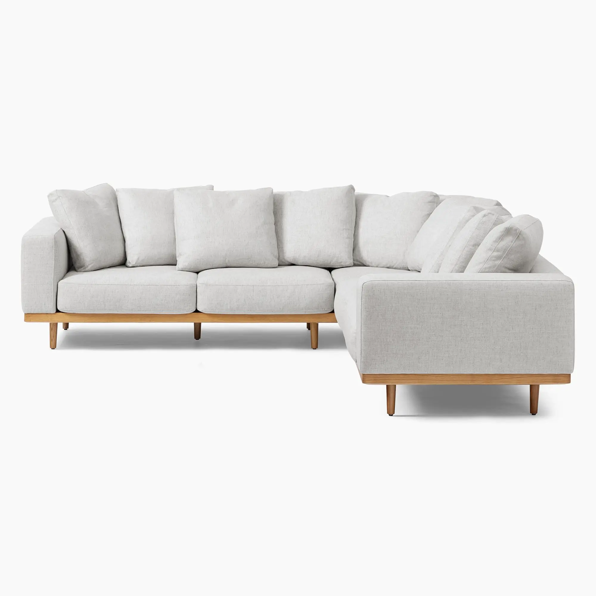 L Shape Sofa Sectional 3 Piece - Luxury Modern Living Room Furniture