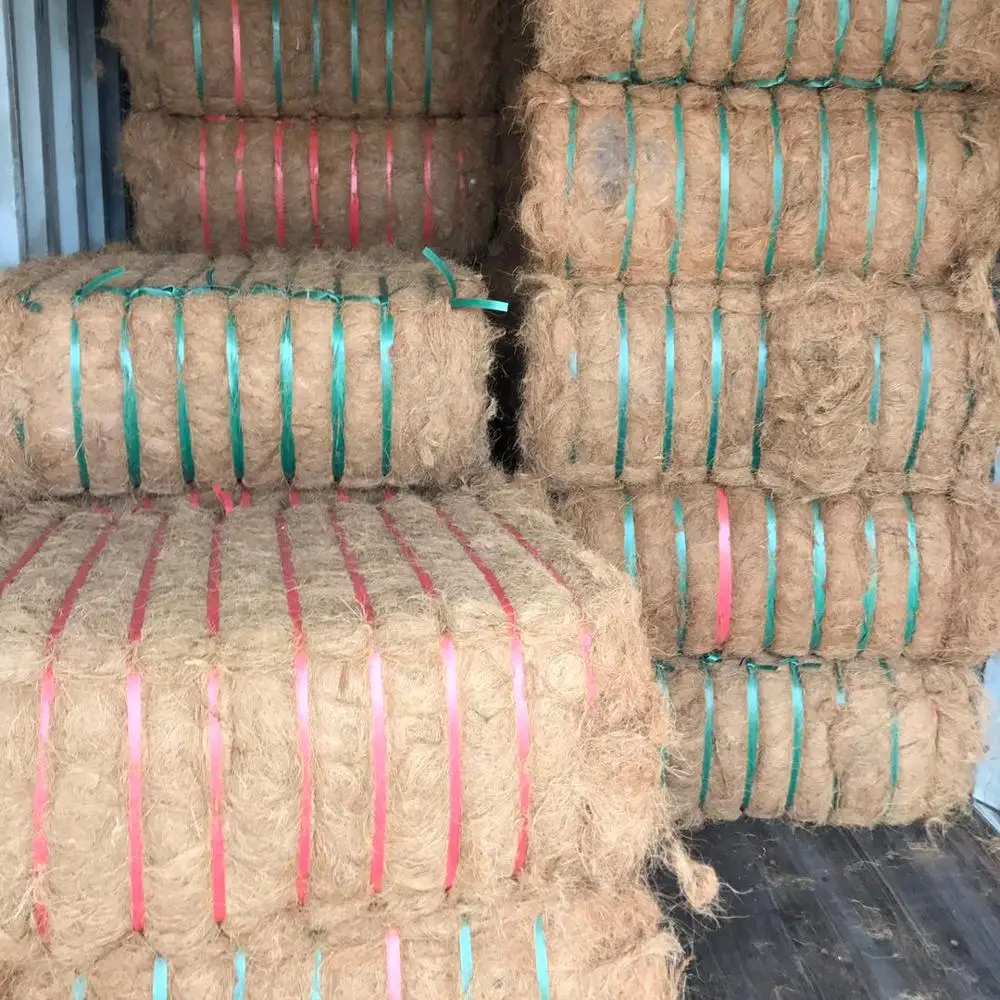 Hot Sale 2025!!! Natural Raw Coconut Fiber Bales Made Vietnam | Eco ...