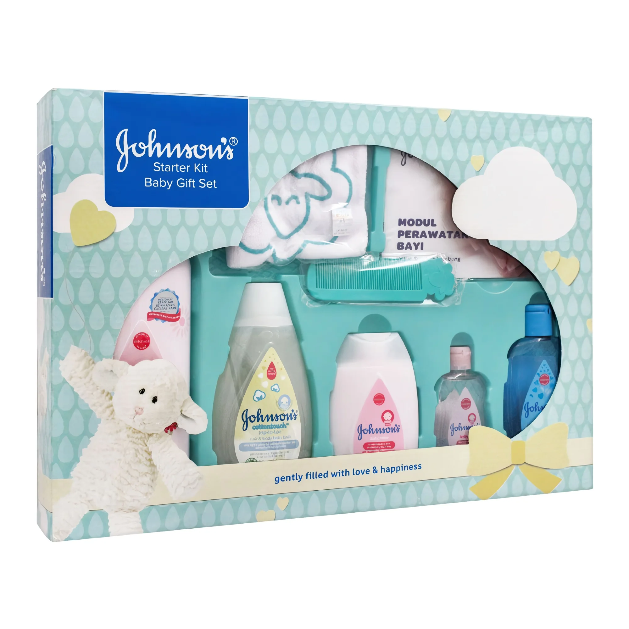 Johnson Baby Starter Gift Set Box Baby Skin Care Product Packing In ...