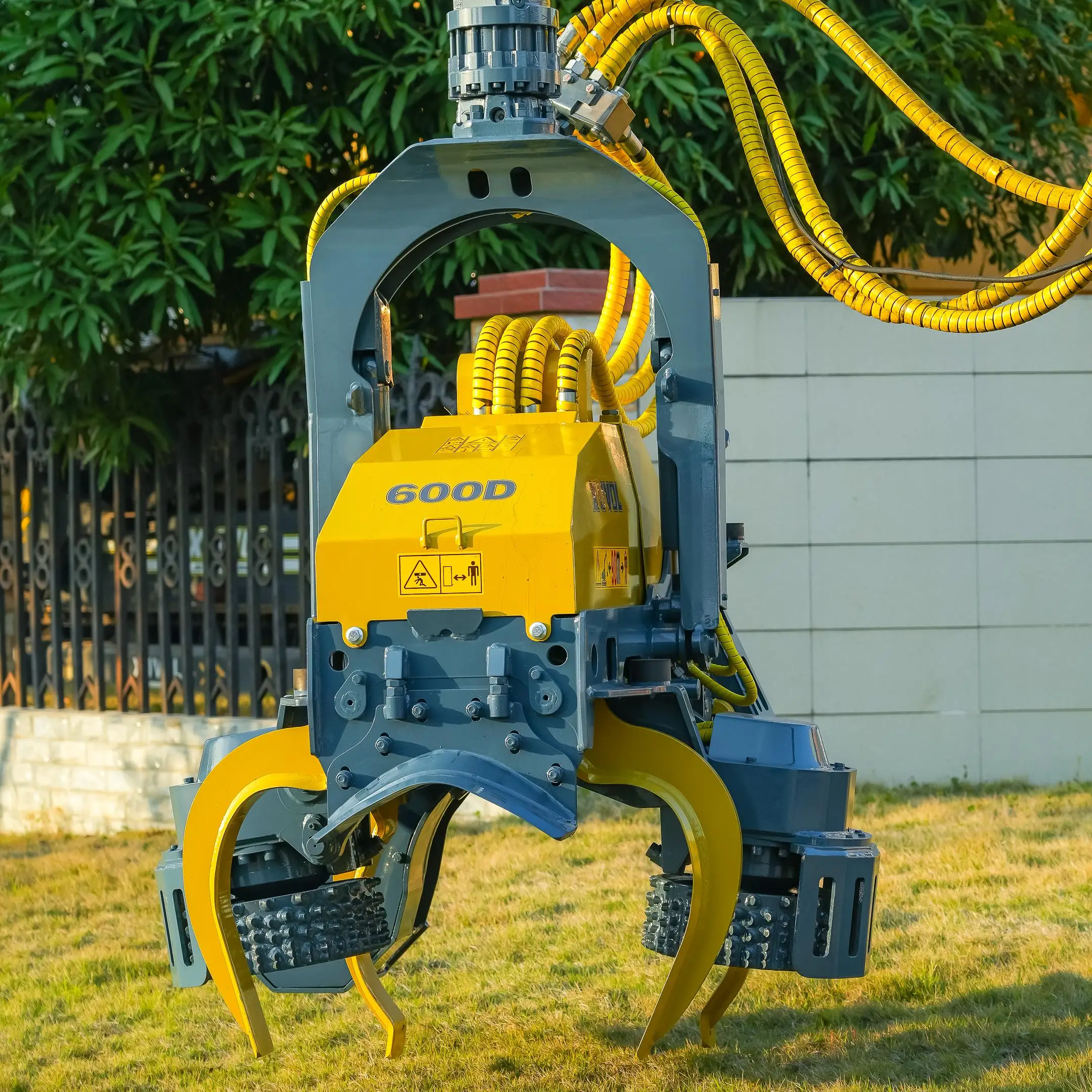 Excavator Attachment,Cut Max 650mm Tree,Felling,Delimbing,Bucking All ...