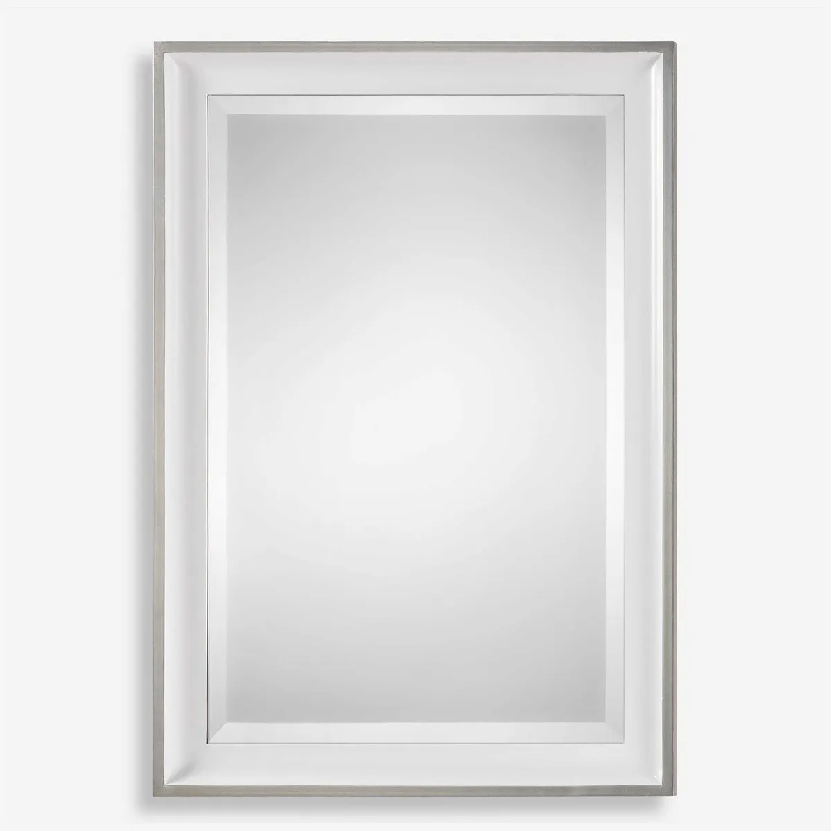 Rust Black Iron Rectangular Wall Mirror Household Hotel Apartment ...