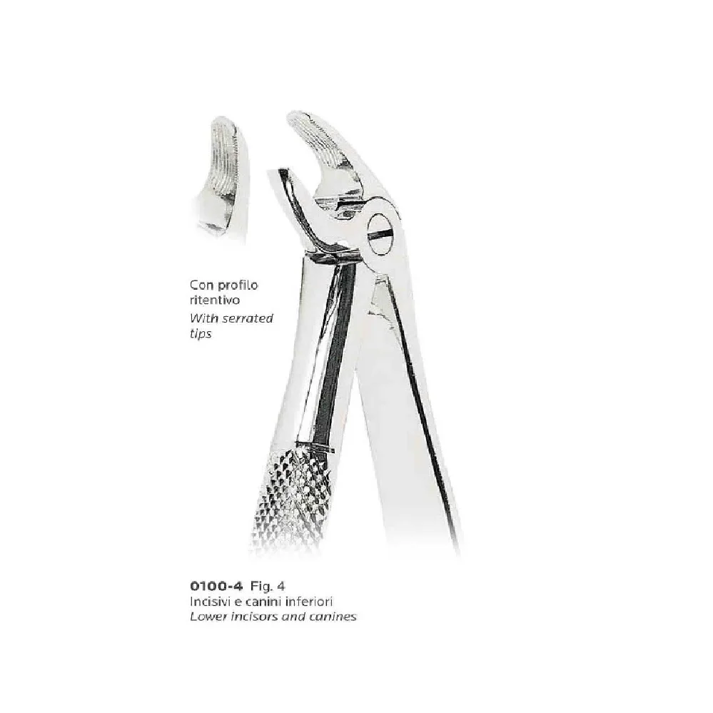 Straight Dental Extracting Forceps For Upper Incisors And Canines Made ...