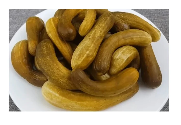 Preserved Canned Cucumber in Vinegar - Pickled Gherkins