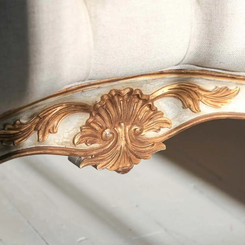 Provencal Sassy White French Bed Antique White Handmade And Hand-carved ...