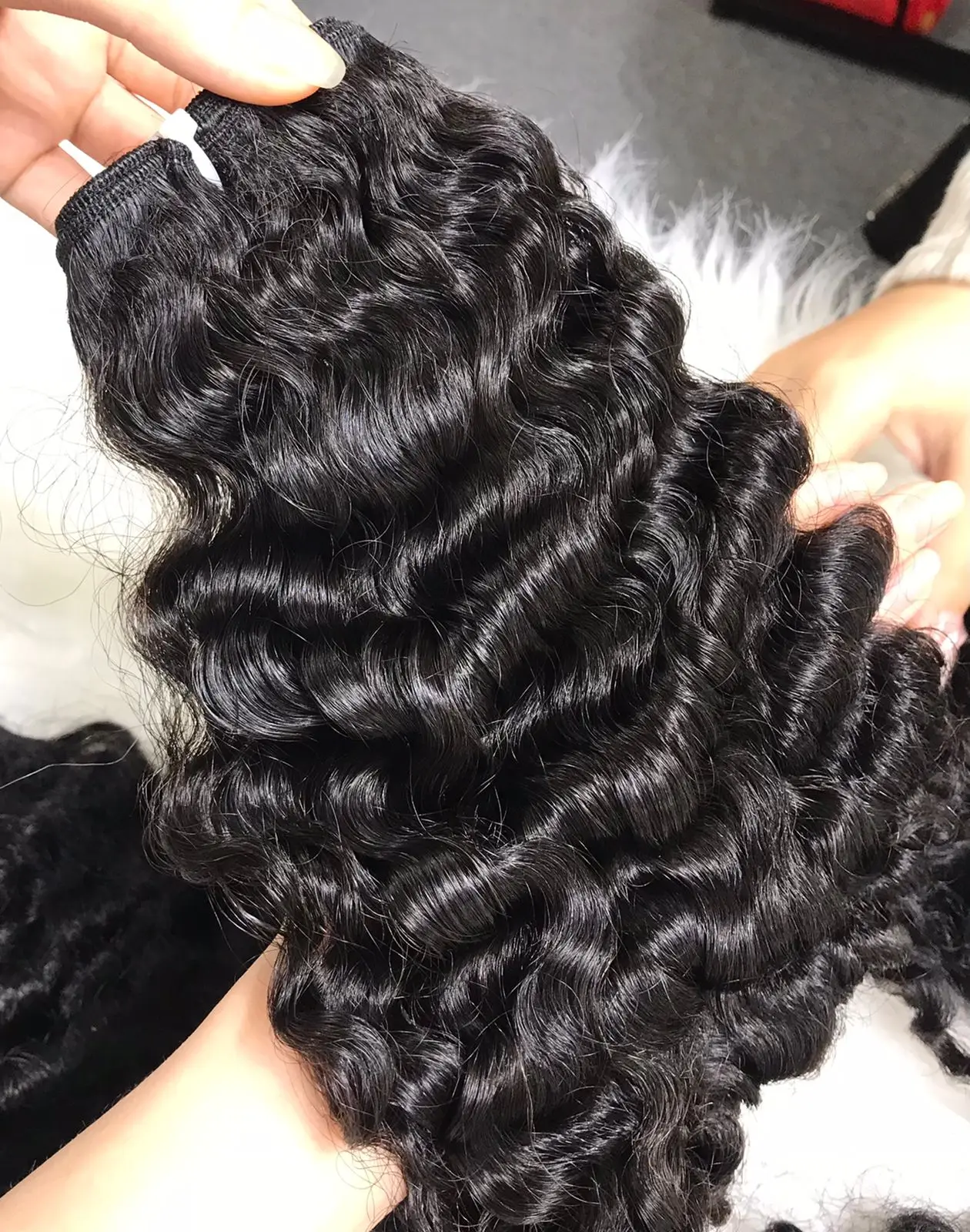 Raw Vietnamese Burmese Curly Hair Extension | Burmese Curly Hair ...